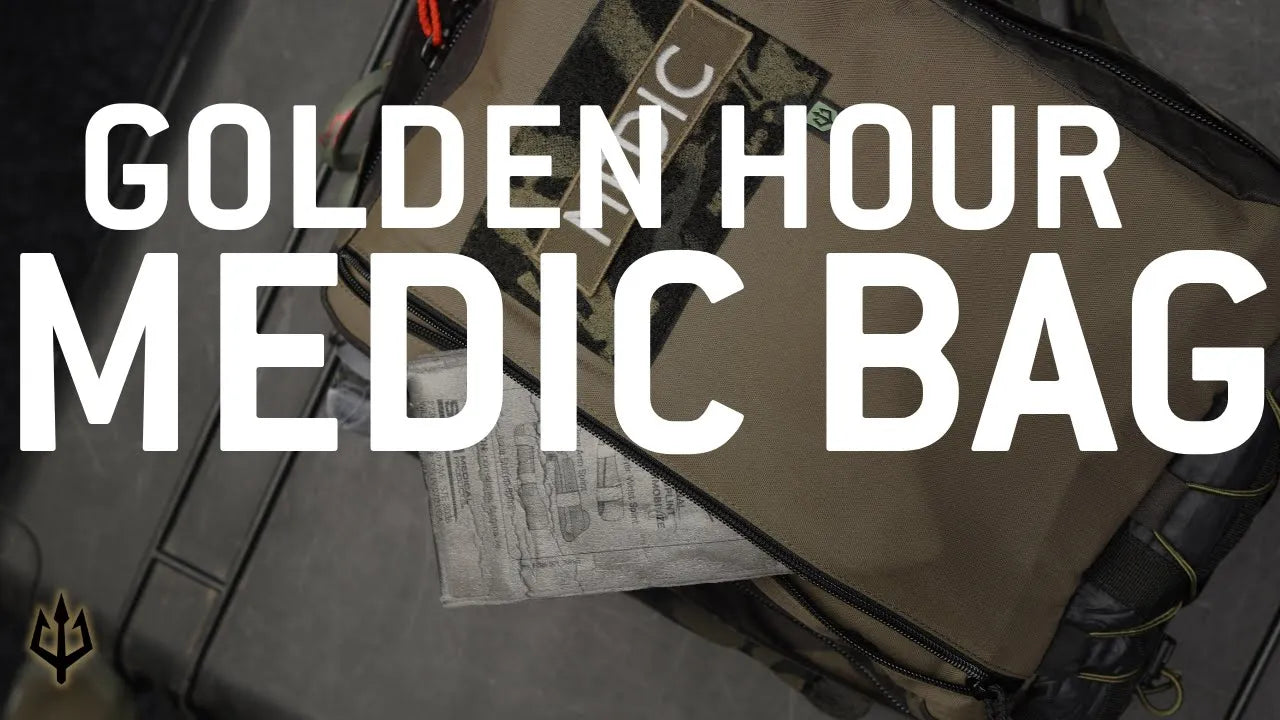 Golden Hour Medic Bag – Black Trident® - Special Purpose Gear