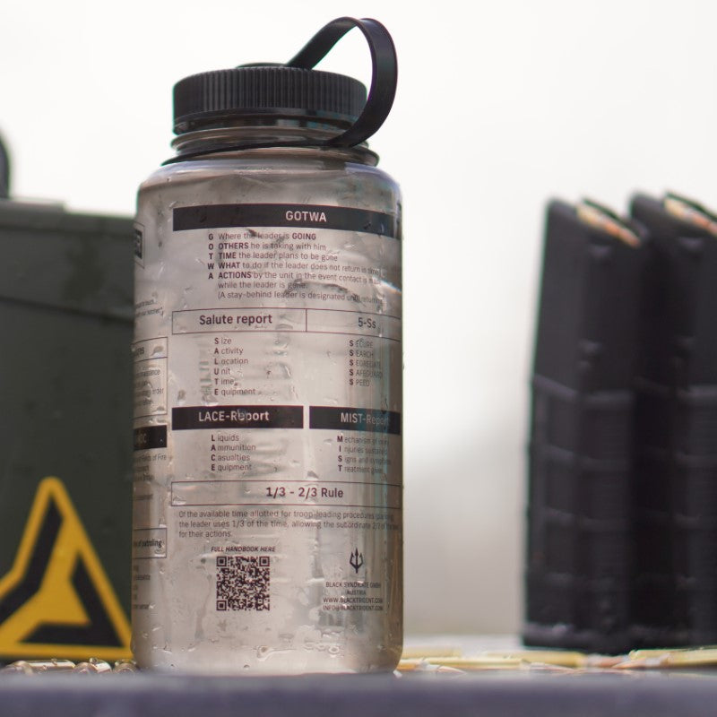 Nalgene US-Army Ranger Bottle – Black Trident® - Special Purpose Gear