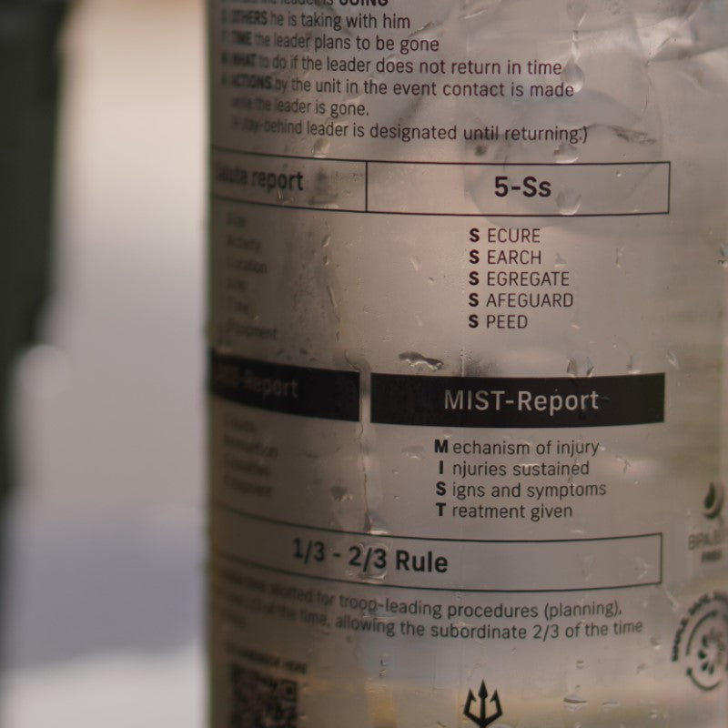 Nalgene US Army Ranger Bottle – Black Trident® - Special Purpose Gear