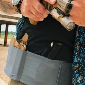 Unity Tactical Clutch Belt Grey – Black Trident® - Special Purpose Gear