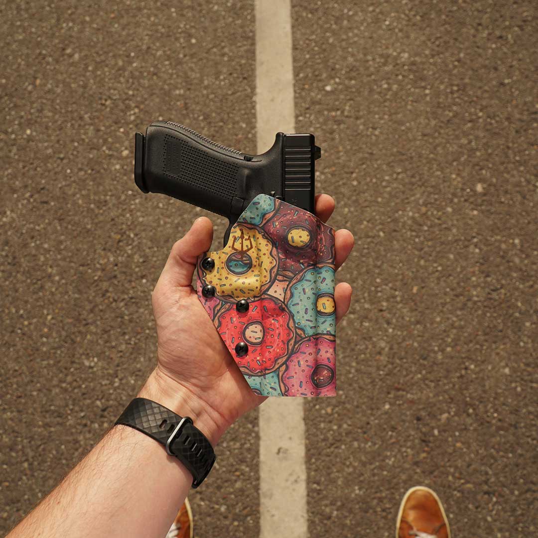 Thor OWB Kydex Holster | Glock – Black Trident® - Special Purpose Gear