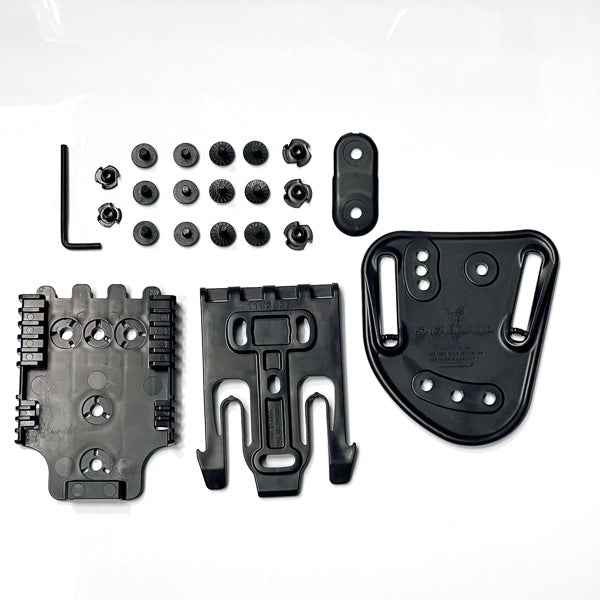 Safariland 567BL 1.5"-1.75" interchangeable bridge + QLS kit – Black ...