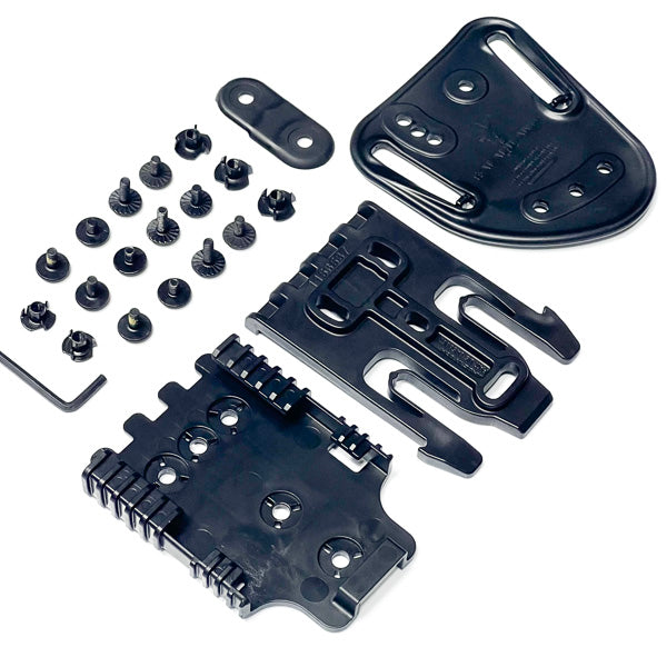 Safariland 567BL 1.5"-1.75" interchangeable bridge + QLS kit – Black ...