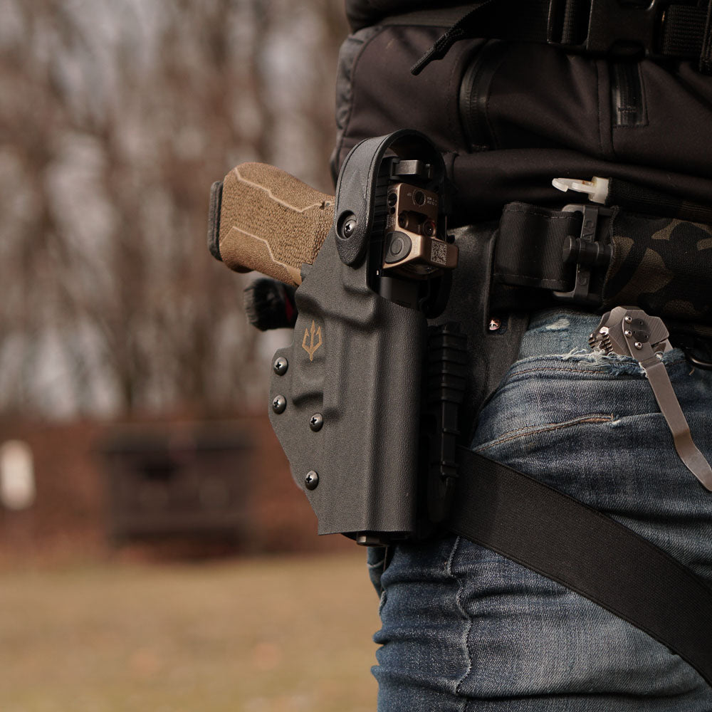 Thor Duty+ Level 2 Retention Kydex Holster – Black Trident® - Special ...